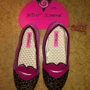 Betsey Johnson Shoes | Cheetah Sequence Slippers | Poshmark